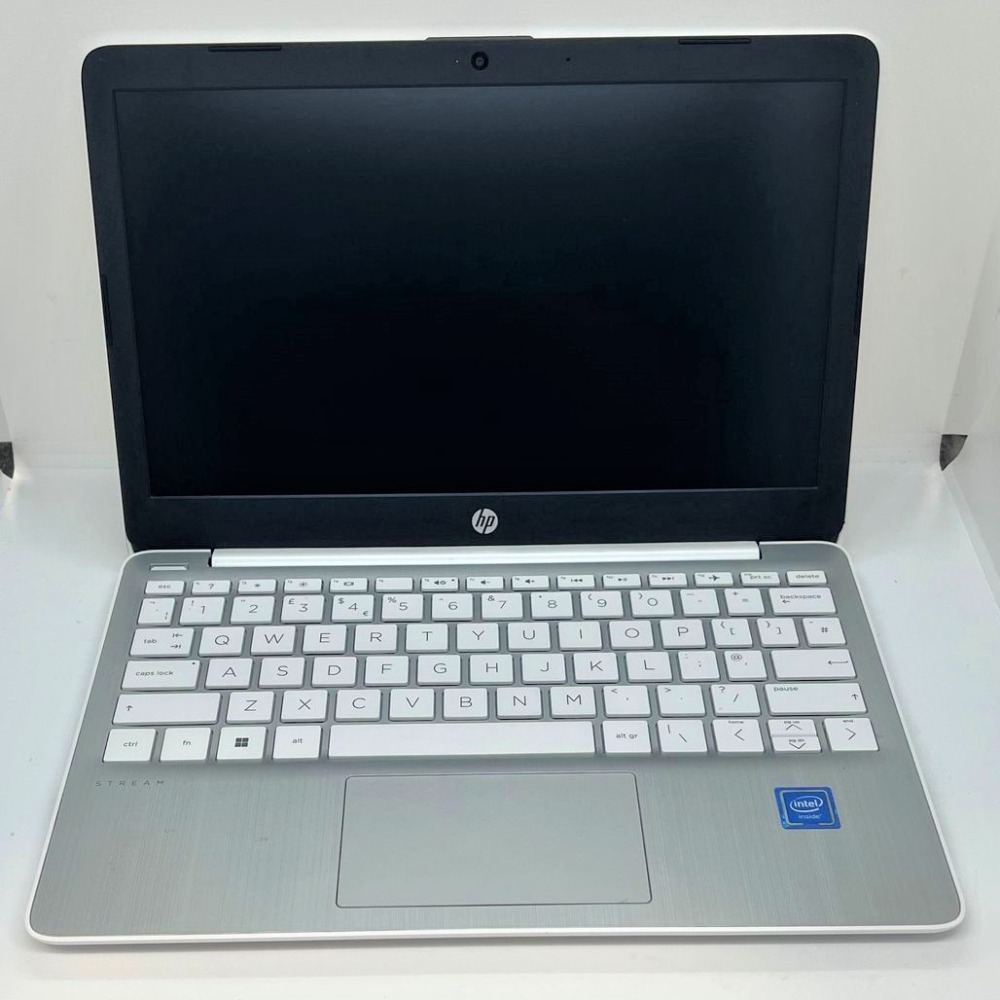 Pre-owned HP Stream 11-ak0515sa 11" Laptop Intel Celeron N4120 4GB 64GB eMMC White - Own4Less